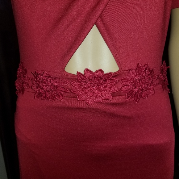 bebe | Dresses | Red Bebe Formal Dress | Poshmark